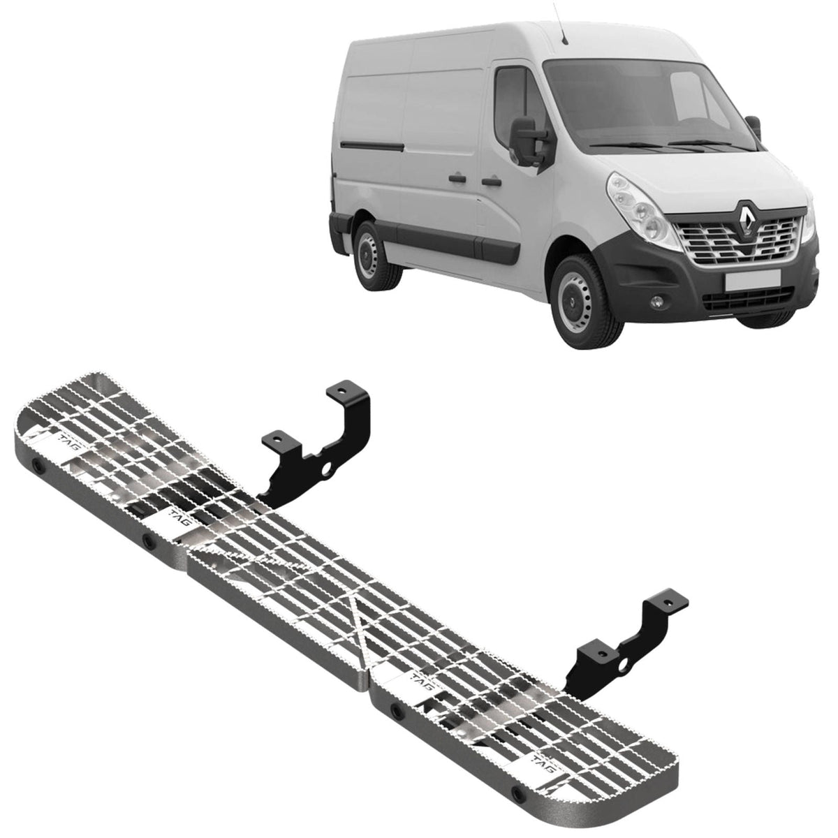 TAG - Renault Master FWD X62, FV (2011 - on) Rear Step & Sensor Bracke ...