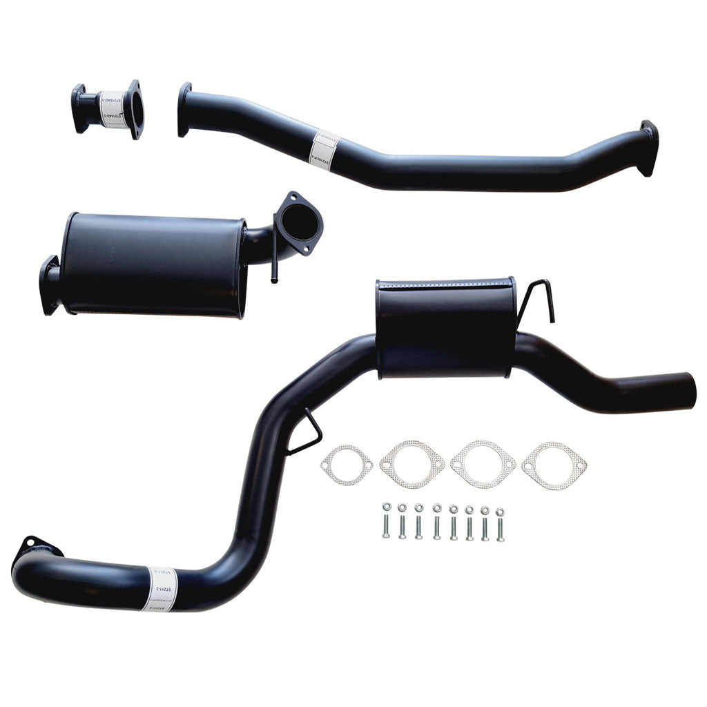 ESA - Ford Falcon EA EB ED EL EF AU 6 Cyl Sedan 3" Catback Kit with Ev ...